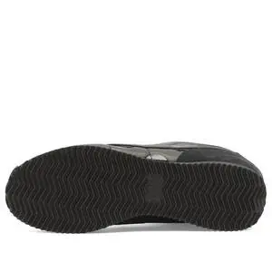Nike Cortez Dot Embossed Leather Sneakers - Black