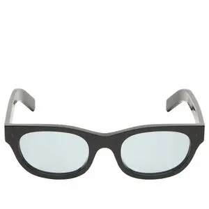 Prada Round Sunglasses - Black/blue