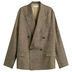 Our Legacy Soft Weave Halt Blazer - Deep Husk