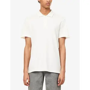 Paige Demille Short-sleeve Cotton-pique Polo Shirt - Silt