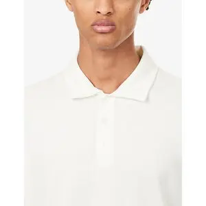 Paige Demille Short-sleeve Cotton-pique Polo Shirt - Silt