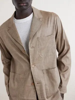Frescobol Carioca Lima Cotton Suit Jacket