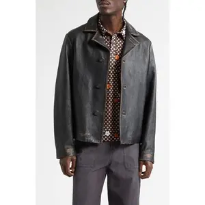 MAISON MARGIELA Sheepskin Leather Jacket