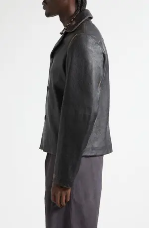 MAISON MARGIELA Sheepskin Leather Jacket