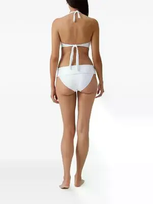 Melissa Odabash Brussels Draped Bikini Bottom - White