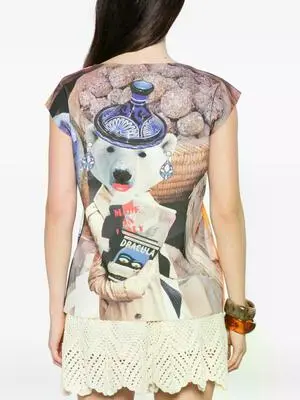 The Artistylist Graphic-print Sleeveless Tank Top