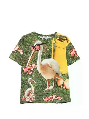 The Artistylist Graphic-print T-shirt - Green