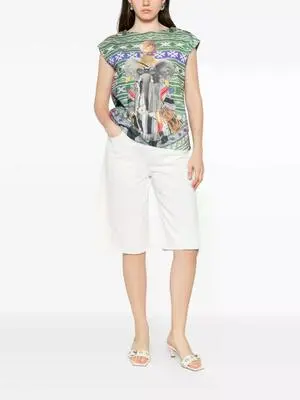 The Artistylist Graphic-print Geometric-pattern Vest