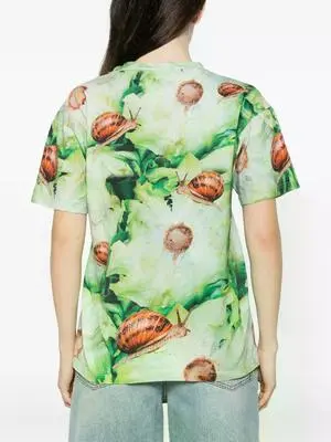 The Artistylist Snail-print T-shirt