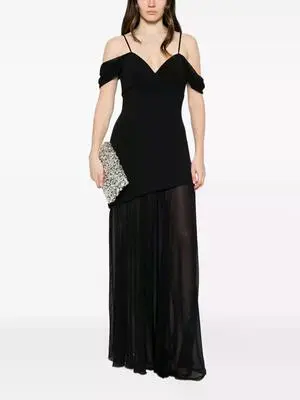 ANIYE BY Teodora Asymmetric Layered Maxi Dress
