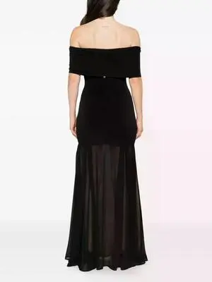 ANIYE BY Dreams Norah Off-the-shoulder Maxi Dress - Black