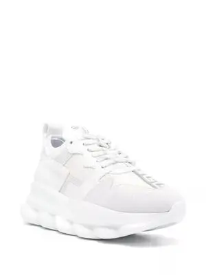 Versace Chain Reaction Sneakers - White