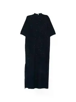 Antonelli Firenze Garofano Sequin-embellished Knitted Midi Dress