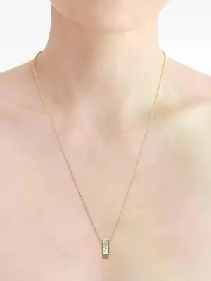 Shihara Brick-pendant Diamond Necklace