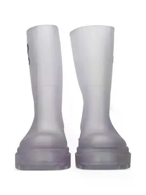 Off-White Ankle Boots With Lug Sole And Arrow Logo