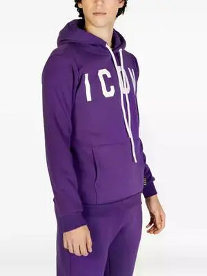 ICON BRAND Logo-print Hoodie