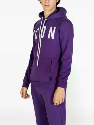 ICON BRAND Logo-print Hoodie
