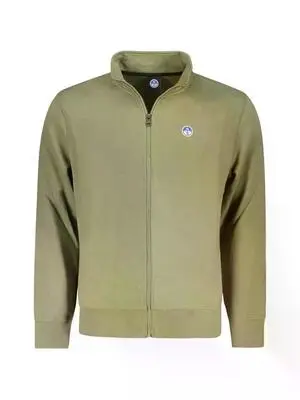 NORTH SAILS Zip-up Mock-neck Sweater - Green