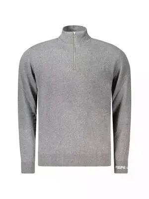 Pepe Jeans Zip-neck Cotton Sweater