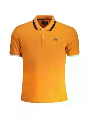 LA MARTINA Logo-embroidered Polo Shirt