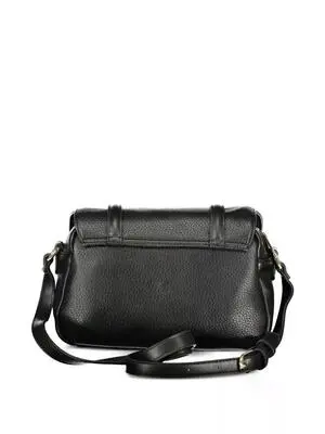 MARIO VALENTINO Pebbled Buckle-strap Crossbody Bag