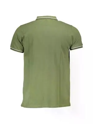 Roberto Cavalli Stripe-trim Embroidered Polo Shirt