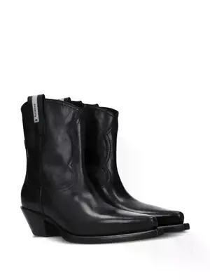 Premiata Leather Ankle Boots
