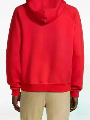 Kiton Logo-print Raglan-sleeve Hoodie