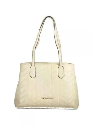 MARIO VALENTINO Chevron-quilted Shoulder Bag - Neutrals