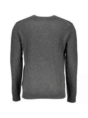 NAPAPIJRI Logo-detail Crew-neck Sweater - Grey