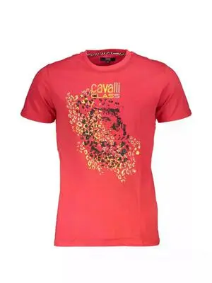 Roberto Cavalli Print-detail Round-neck T-shirt