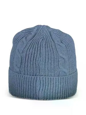 NORTH SAILS Cable-knit Beanie Hat - Blue