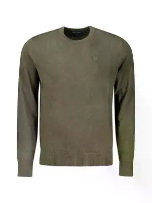 NORTH SAILS Logo-embroidered Crew-neck Sweater - Green