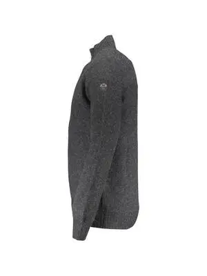 NORTH SAILS Zip-up Wool Cardigan - Grey