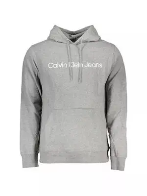 Calvin Klein Logo-print Hoodie - Grey
