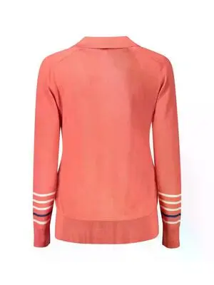 NORTH SAILS V-neck Sweater With Striped Cuffs