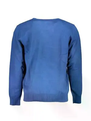 U.S. Grand V-neck Cotton Sweater