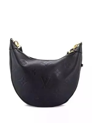 LOUIS VUITTON Loop Monogram Empreinte Giant Hobo Bag - Black