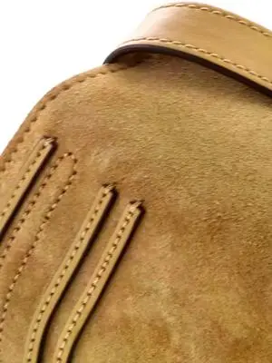 Chloé Marcie Suede Small Crossbody Bag - Neutrals