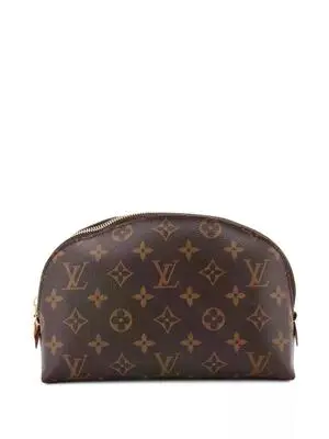 LOUIS VUITTON Monogram Canvas Gm Pouch - Brown