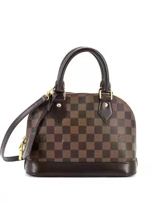 LOUIS VUITTON Alma Handbag Damier Bb - Brown
