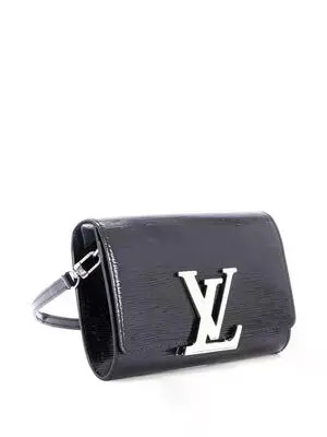 LOUIS VUITTON Louise Shoulder Bag Electric Epi Leather Pm - Black