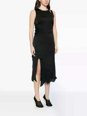 WON HUNDRED Bila Ruched Midi Dress