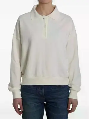 THE ROW Corzas Long-sleeved Polo Shirt