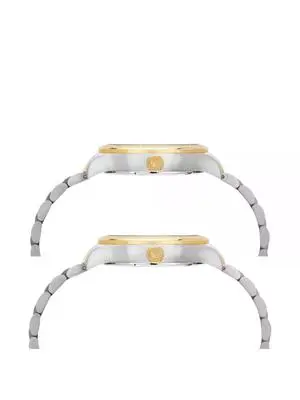 Versace Greca 35mm Watch - Silver