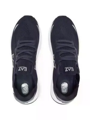EA7 Logo-detail Sneakers - Blue