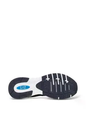 EA7 Logo-detail Sneakers - Blue