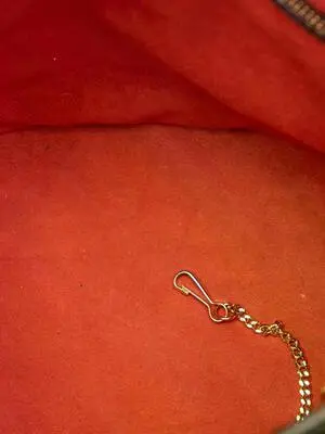 LOUIS VUITTON 1998 Damier Ebene Marais Bucket Bag