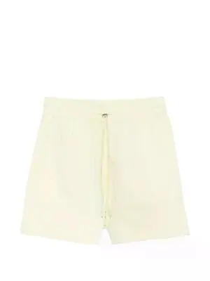 ALPHA TAURI Elasticated-waistband Shorts - Yellow