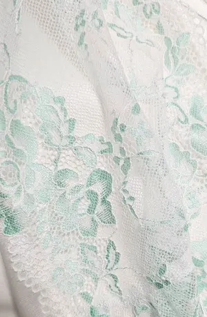 IN BLOOM BY JONQUIL Lillie Strappy Lace Thong Teddy - Ivory
